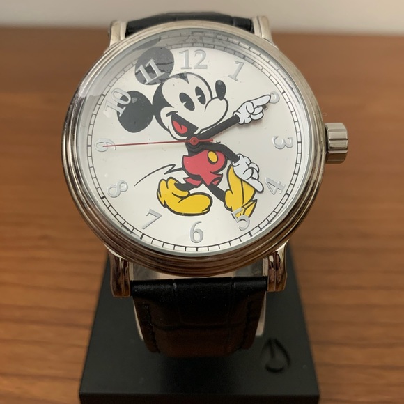 Disney | Accessories | Official Disney Mickey Mouse Watch With Black ...